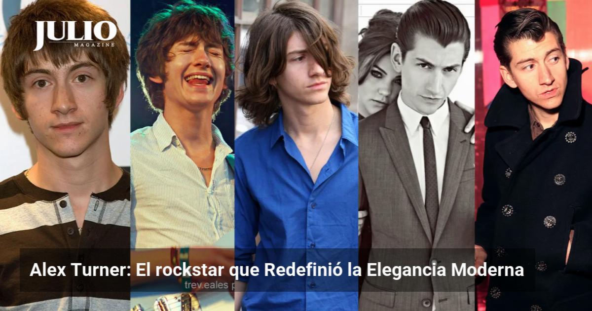 Alex Turner: El rockstar que Redefinió la Elegancia Moderna – Julio ...